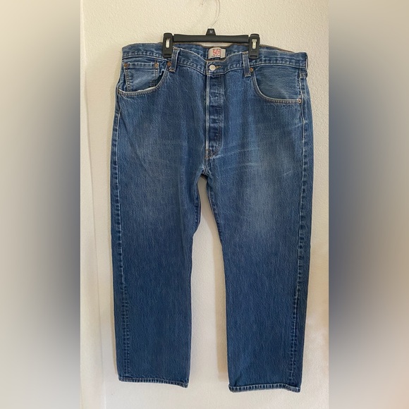 Levi's | Jeans | Levis 5 Straight Leg Buttonfly Denim Jeans Red Label ...